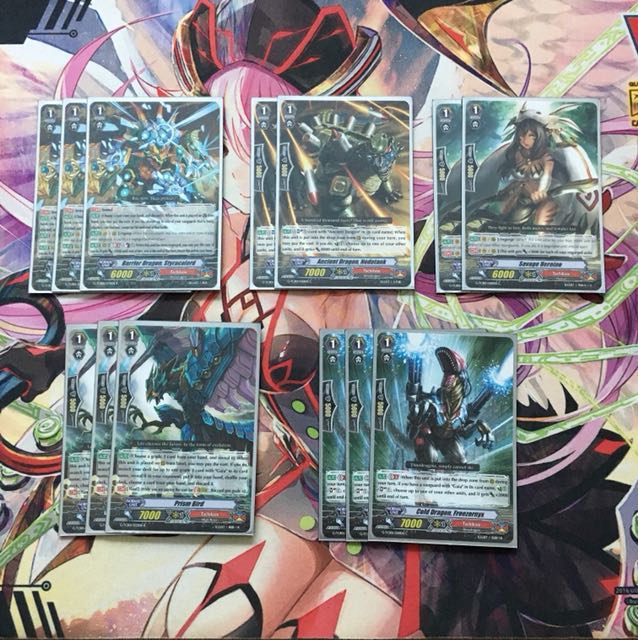 Cardfight Vanguard English Tachikaze Gaia Emperor Deck, Hobbies & Toys ...