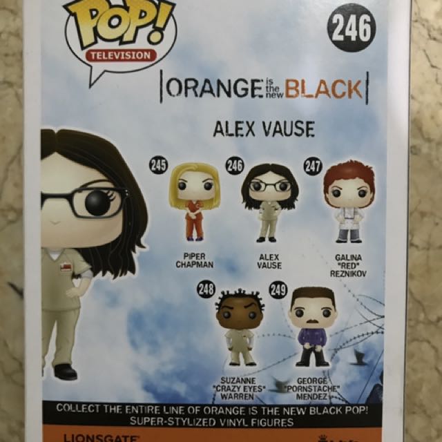 Funko POP! Alex Vause (Orange is the New Black) Figure, Hobbies & Toys ...