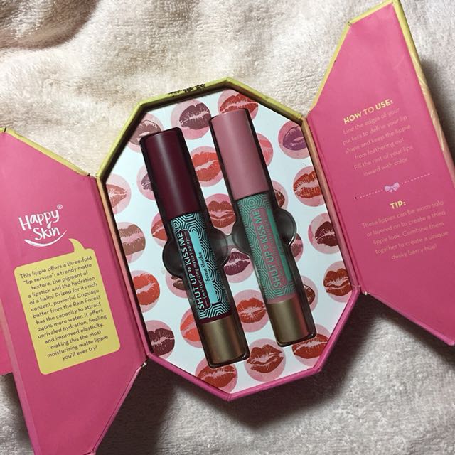 Happy Skin Limited Edition Lip Bundle, Beauty & Personal Care, Face ...