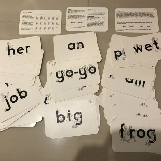 Letterland Second reading flashcards, Hobbies & Toys, Books & Magazines ...