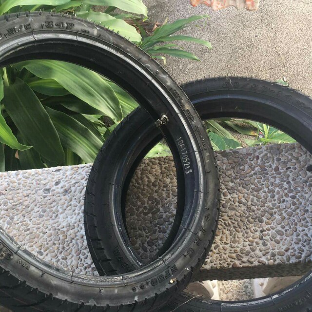 Mio i 125s stock tire, Motorbikes on Carousell