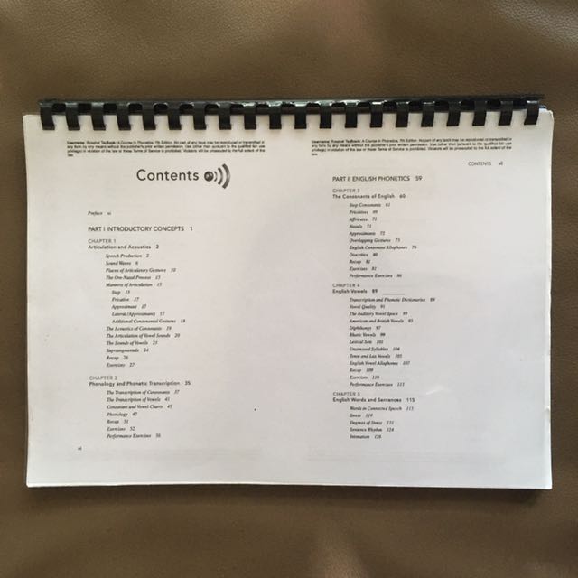 NTU HG2003 Phonetics and Phonology, Hobbies & Toys, Books & Magazines ...