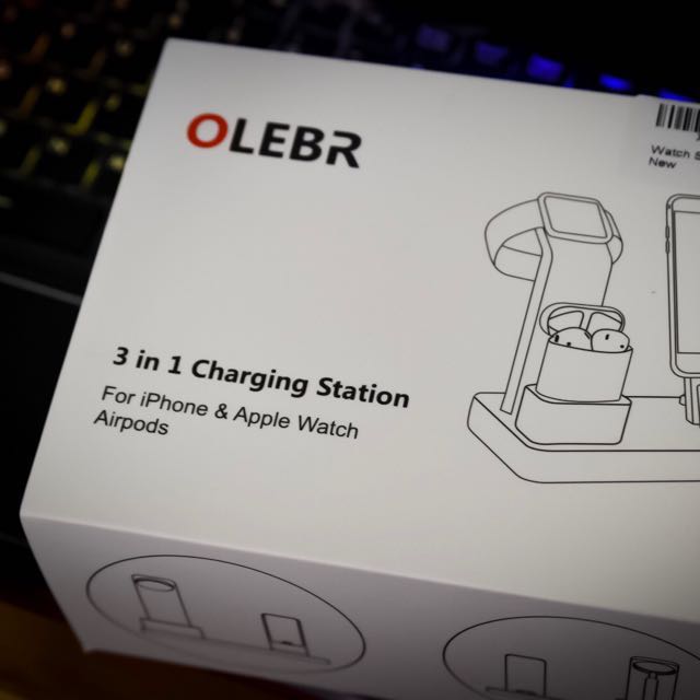 OLEBR 3 in 1 Apple charging station, Mobile Phones & Gadgets, Mobile ...