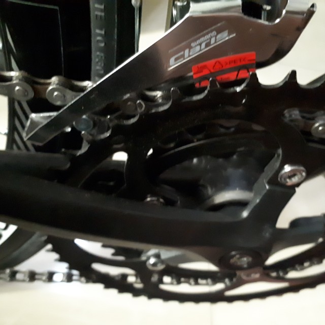 Road bike atomic matte black, Sports Equipment, Bicycles & Parts ...