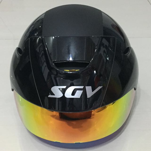 Sgv Cruiser Helmet , Motorcycles, Motorcycle Apparel on Carousell