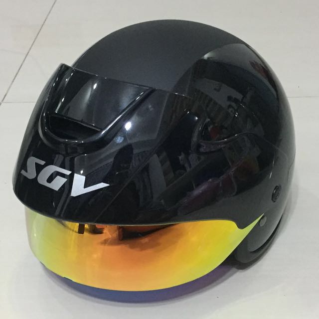 Sgv Cruiser Helmet , Motorcycles, Motorcycle Apparel on Carousell