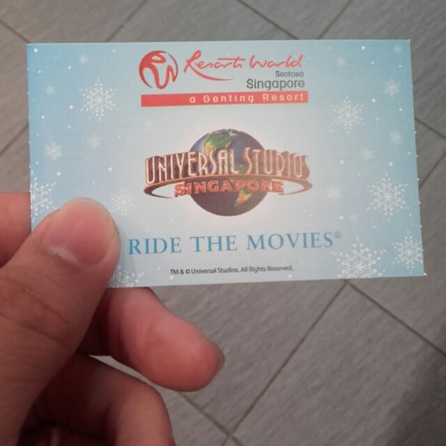 Universal studio ticket, Tickets & Vouchers, Event Tickets on Carousell