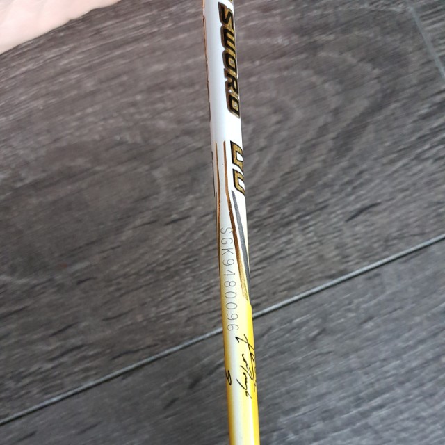 Victor Brave sword LYD, Sports Equipment, Sports & Games, Racket & Ball ...