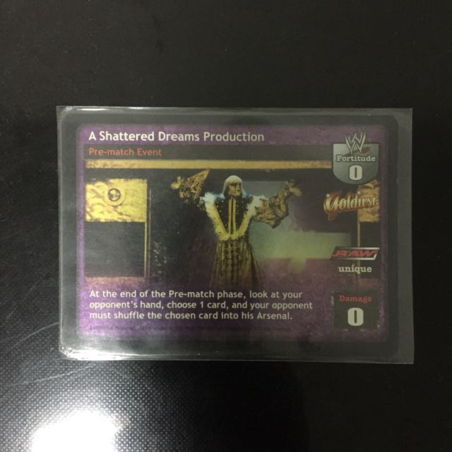 Wwe Raw Deal A Shattered Dream Production Goldust, Hobbies & Toys, Toys ...