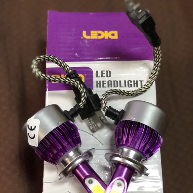 #8 Dicen H7 Headlight, Car Accessories on Carousell