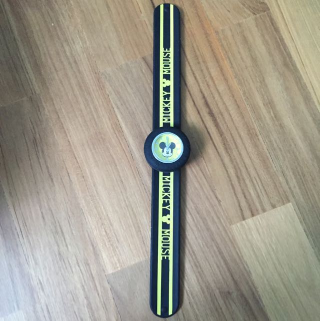 Authentic Original Mickey Mouse Slap Watch, Babies & Kids, Babies ...