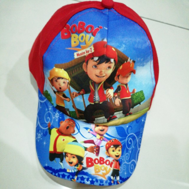 Boboiboy cap, Babies & Kids, Babies & Kids Fashion on Carousell