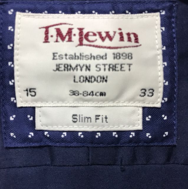 Brand New TM Lewin, Men's Fashion, Tops & Sets, Formal Shirts on Carousell