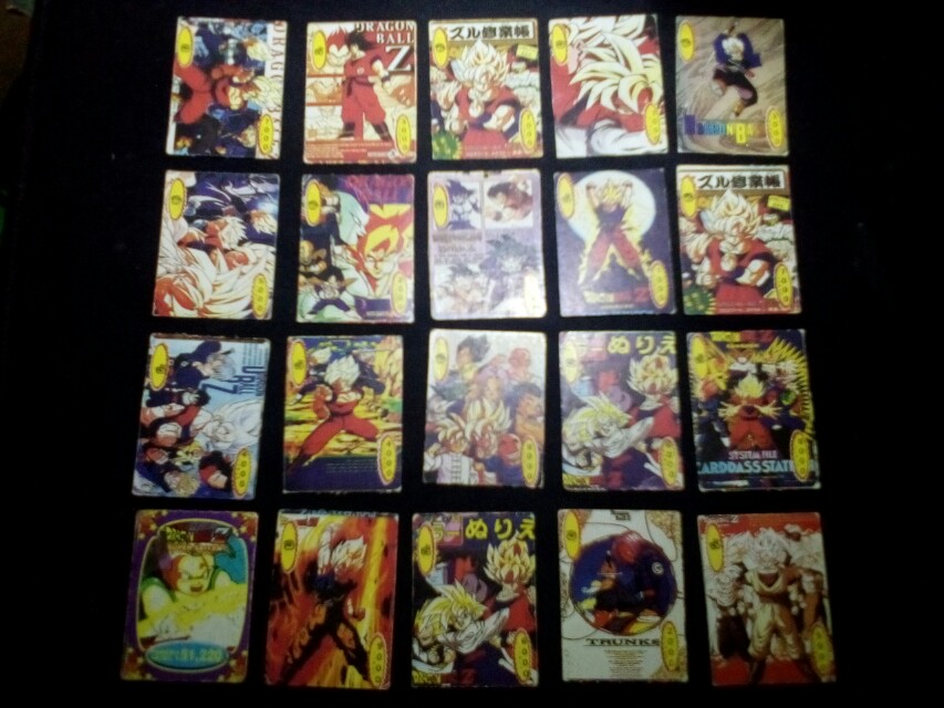 Dragon Ball Z mini teks card, Hobbies & Toys, Toys & Games on Carousell