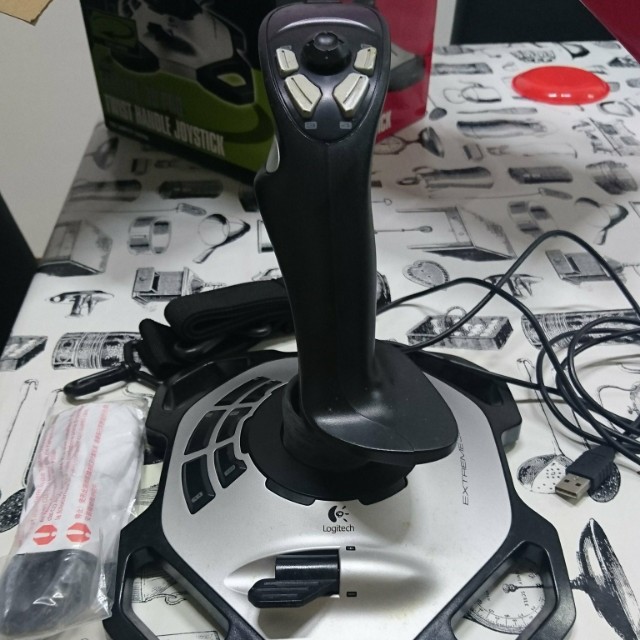 Extreme 3D Pro twist handle joystick, Video Gaming, Gaming Accessories ...