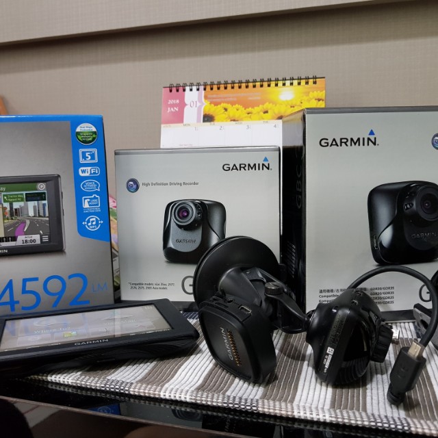 Garmin GPS + front /back camera, Car Accessories on Carousell