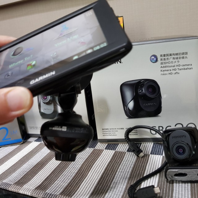 Garmin GPS + front /back camera, Car Accessories on Carousell