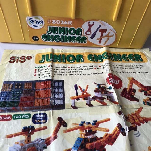 Junior Engineer - Builder set, Hobbies & Toys, Toys & Games on Carousell