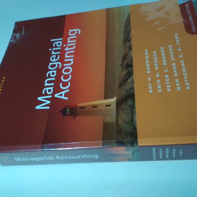 Managerial Accounting Textbook Second Edition, Hobbies & Toys, Books ...