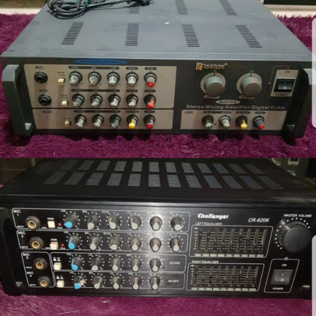 Martin Roland & Challenger Karaoke Amplifier/Mixer, Audio, Other Audio ...