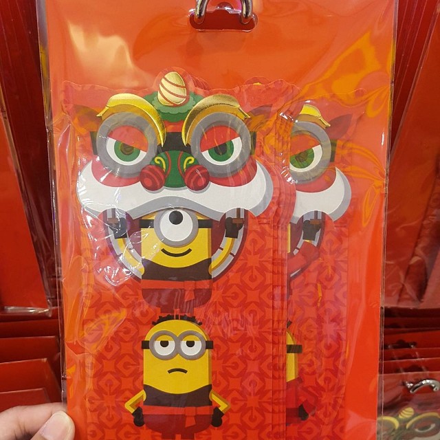 MINION USS RED PACKET, Everything Else on Carousell