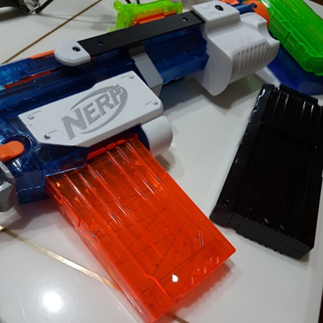 Nerf Gun - 12 Round Magazine, Hobbies & Toys, Toys & Games on Carousell