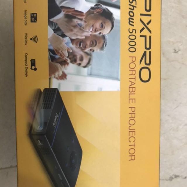 Pixpro Portable Projector, TV & Home Appliances, TV & Entertainment ...