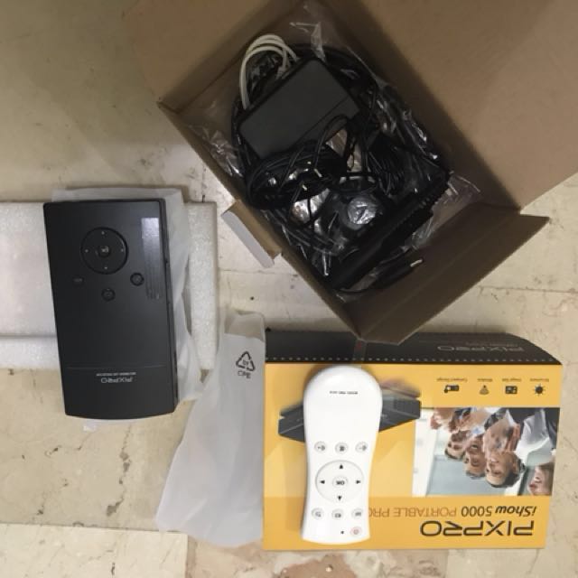 Pixpro Portable Projector, TV & Home Appliances, TV & Entertainment ...