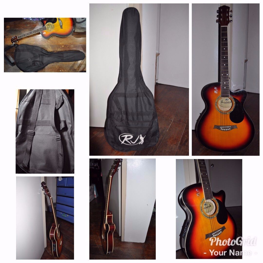 RJ Hillbilly Series Premium Slim Guitar , Hobbies & Toys, Music & Media ...