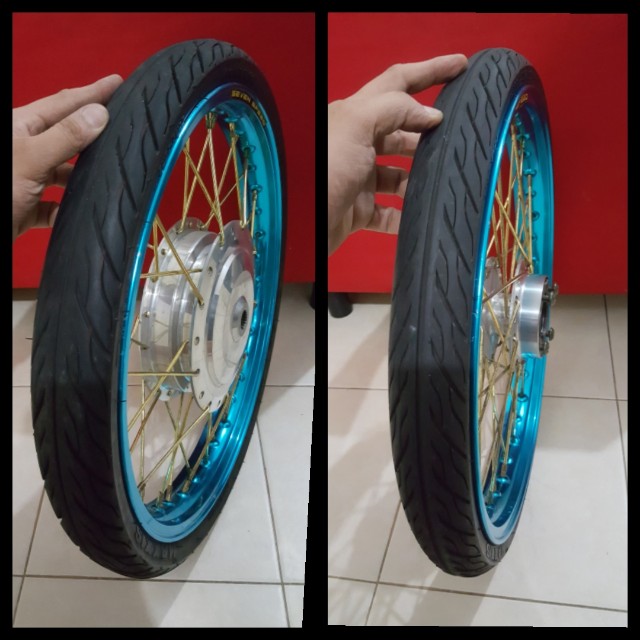 Seven Speed Rims 17" With New Michelin Tyres, Motorcycles, Motorcycle ...