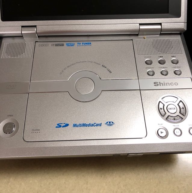 Shinco 10.2 inch Portable DVD player, TV & Home Appliances, TV ...