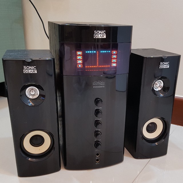 Sonic gear speaker system., Audio, Soundbars, Speakers & Amplifiers on ...