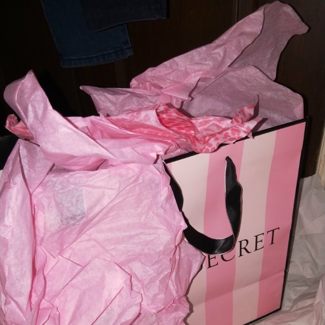 Victoria Secret paper bag L size, Luxury, Bags & Wallets on Carousell