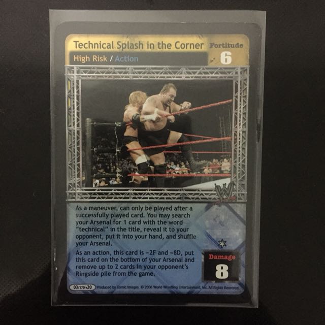 Wwe Raw Deal High Risk Maneuver, Hobbies & Toys, Toys & Games on Carousell