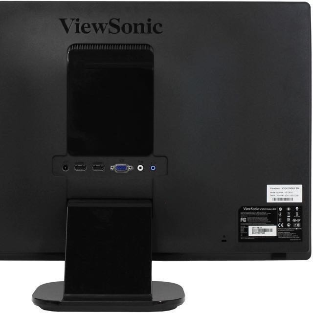 23.6-inch Super-Slim FULL HD 16:9 LED Monitor VX2453mh-LED, Computers ...