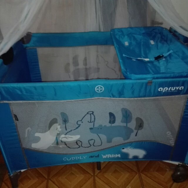 APRUVA BABY PLAYPEN, Babies & Kids, Baby Nursery & Kids Furniture, Cots ...