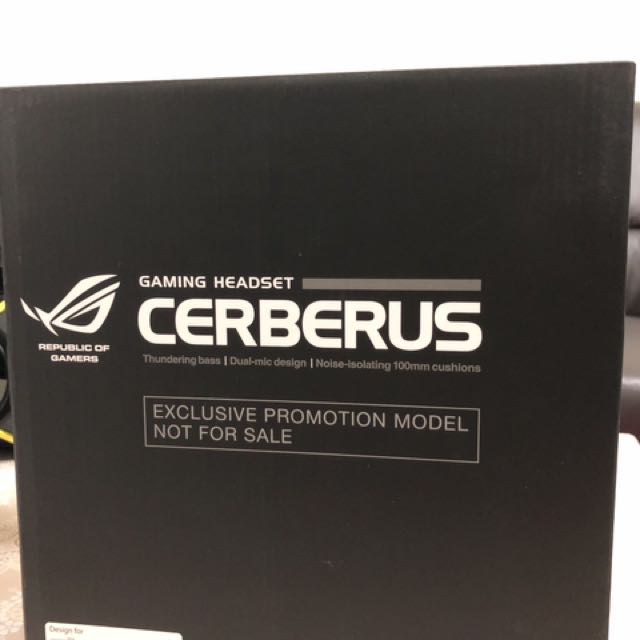 Asus Cerberus Gaming Headset, Computers & Tech, Parts & Accessories ...