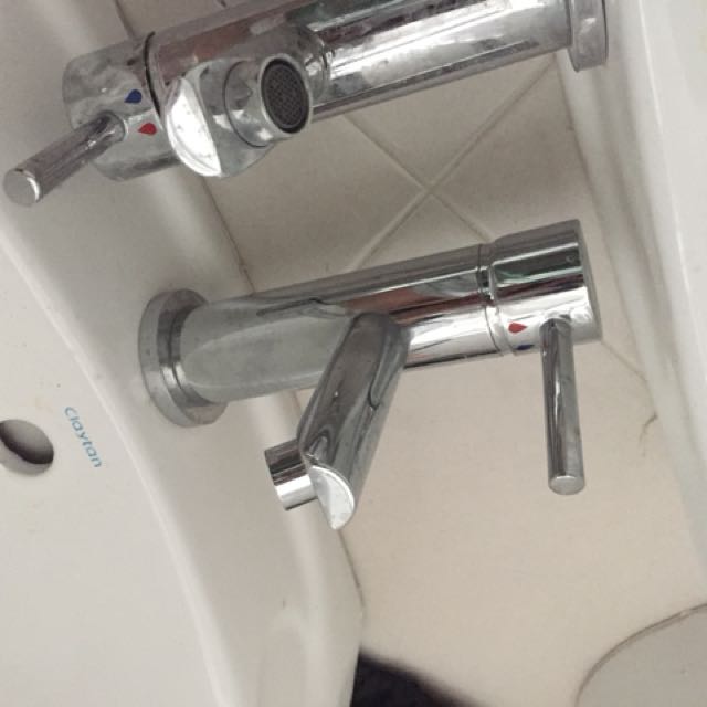 BN HDB BTO Toilet Basin + Mixer Tap, Furniture & Home Living, Bathroom ...