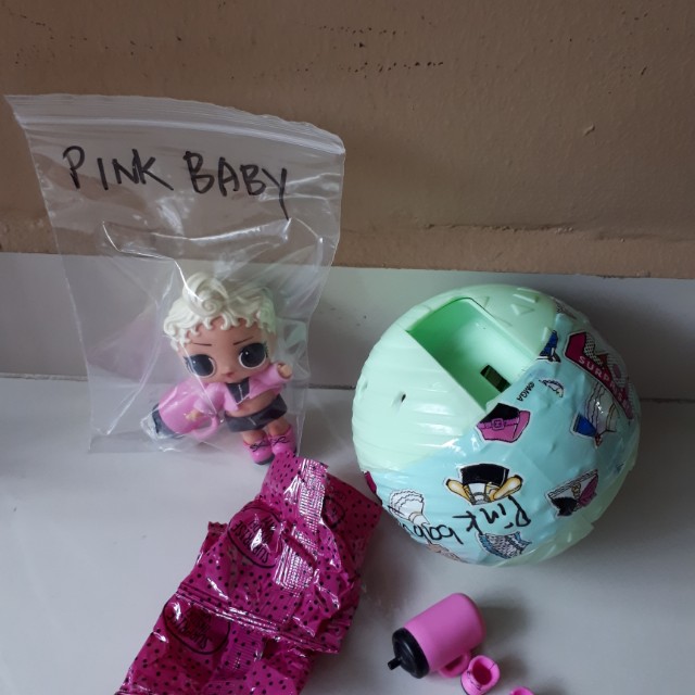 LOL Surprise Doll-Pink Baby, Babies & Kids, Babies & Kids Fashion on ...