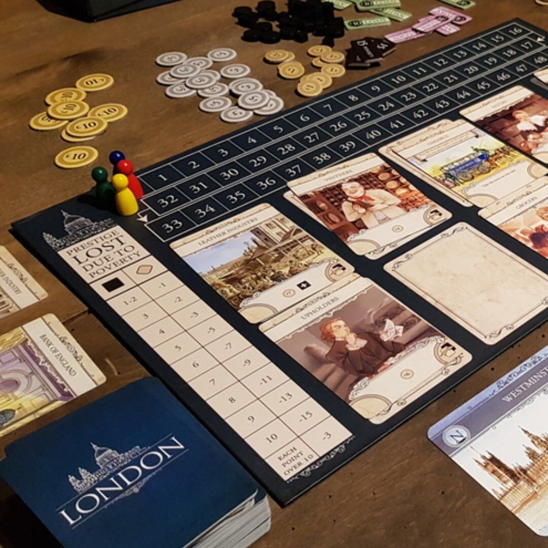 London - Second Edition, Board Game by Martin Wallace, Hobbies & Toys ...