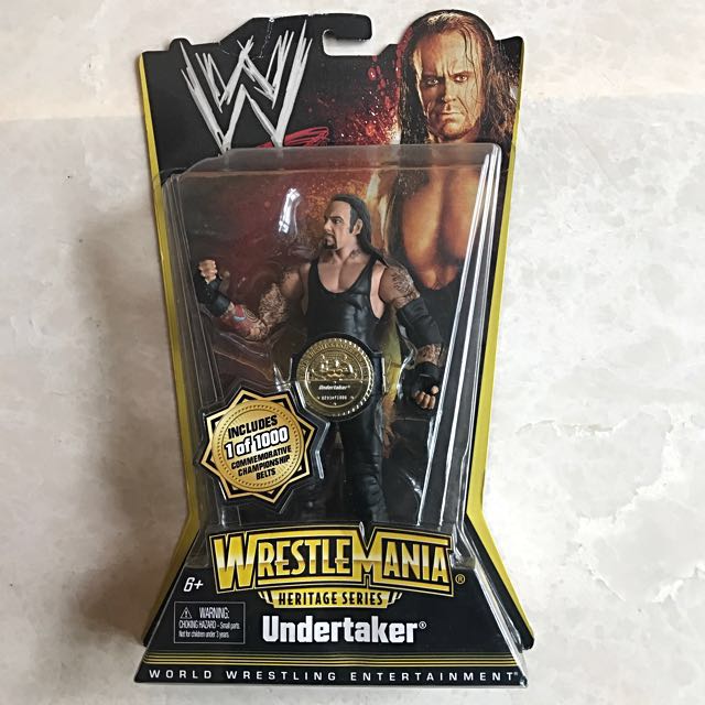 Mattel WWE Basic Undertaker Figure Limited Edition of 1000, Hobbies ...