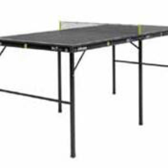 Mini Foldable Table Tennis Table, Sports Equipment, Sports & Games ...