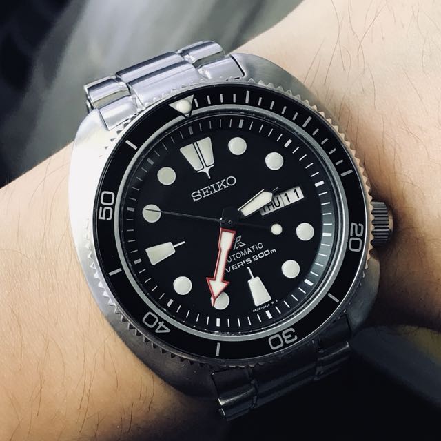 Seiko Turtle Custom Mod, Luxury, Watches on Carousell