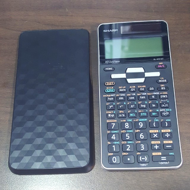 Sharp Calculator EL-W516T, Computers & Tech, Office & Business Technology on Carousell