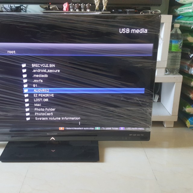 Sharp led tv * aquos* 46 inches, TV & Home Appliances, TV ...