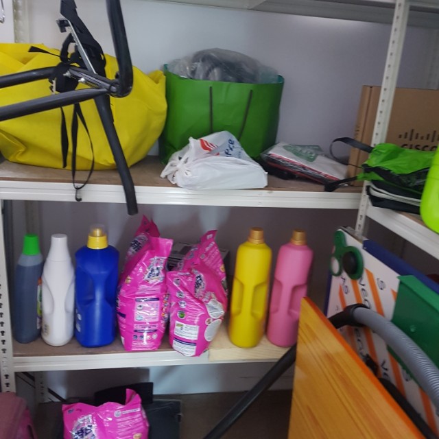 Storeroom rack 2 (4 tiers), Furniture & Home Living, Furniture, Shelves ...