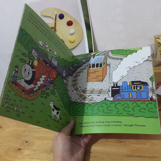 Thomas and Friends Book - Thomas and James, Hobbies & Toys, Books ...