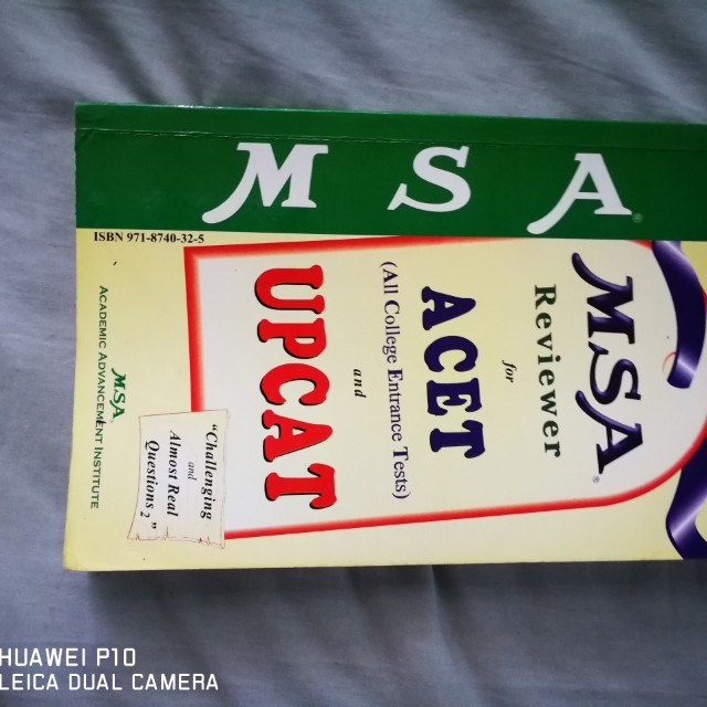 UPCAT reviewer, Hobbies & Toys, Books & Magazines, Textbooks on Carousell