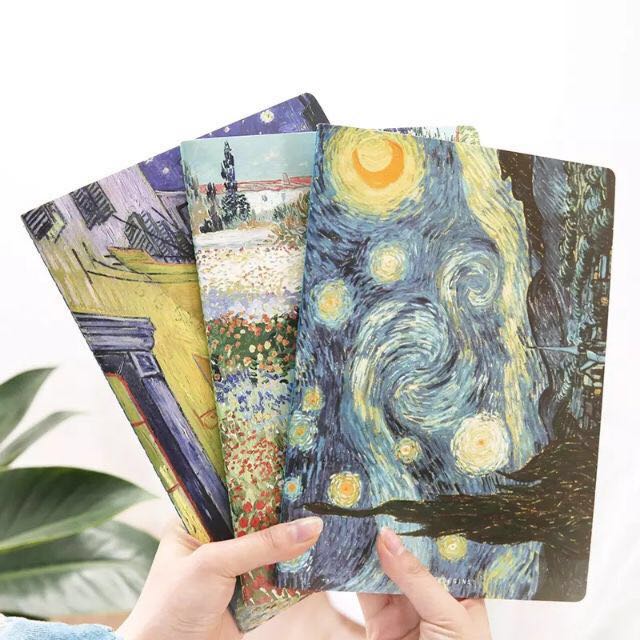 Van Gogh Notebook, Hobbies & Toys, Stationary & Craft, Other Stationery ...