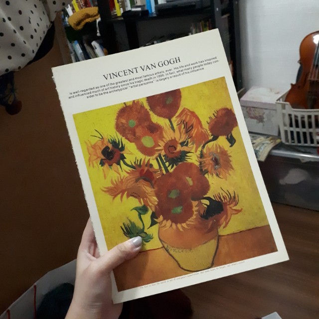 Vincent Van Gogh Drawing Book, Hobbies & Toys, Books & Magazines ...